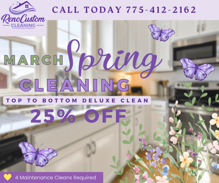 Best House Cleaning Services in Reno, NV | Reno Custom Cleaning, LLC